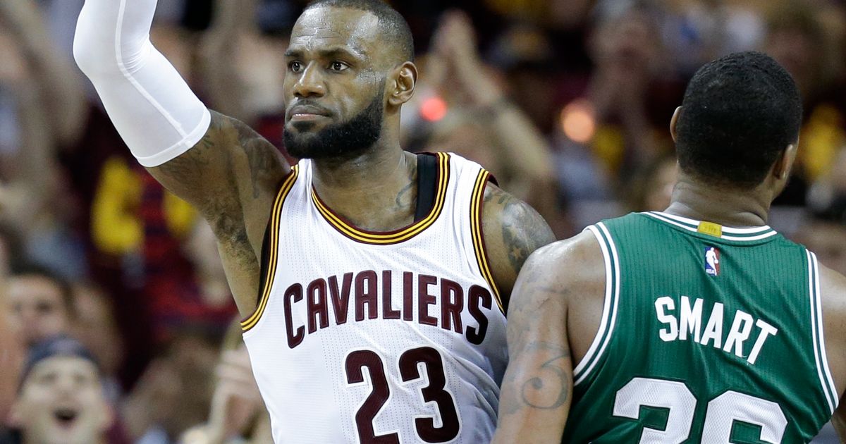 LeBron locked in for Game 4 after being locked out in Game 3 | The ...