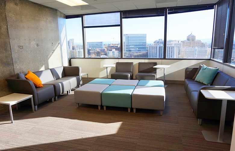 The (office) walls are coming down | The Seattle Times