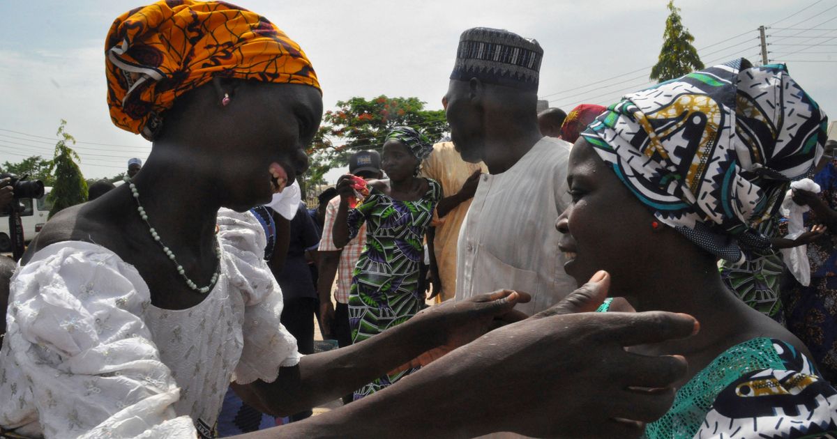 Freed Nigerian schoolgirls meet families after 3 years | The Seattle Times