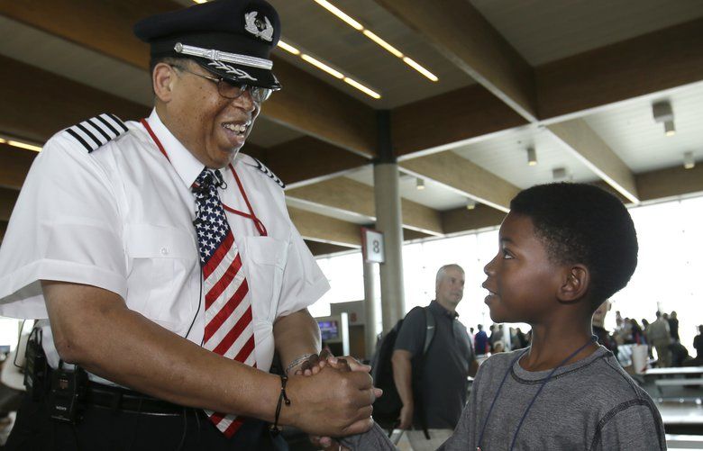First black chief pilot at a major airline retires | The Seattle Times