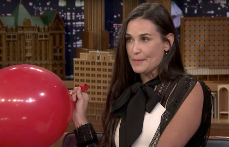 Watch: Did stress cause Demi Moore to lose her two front teeth? | The ...