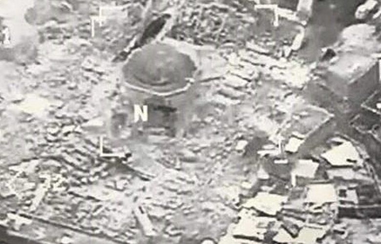 Iraqis: IS blew up mosque in ‘formal declaration of defeat’ | The ...