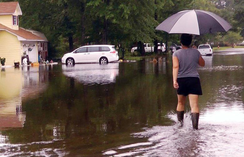 Tropical Depression Cindy weakens but still stirs weather over wide ...