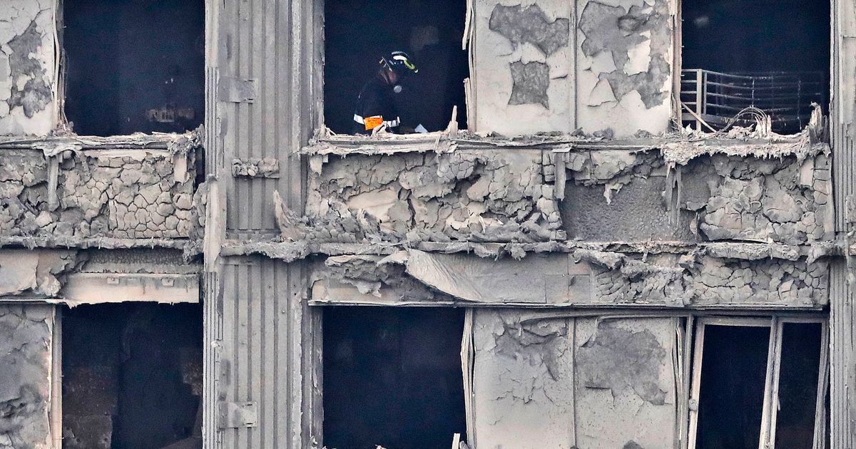 London high-rise fire: Cladding may have helped spread blaze | The ...