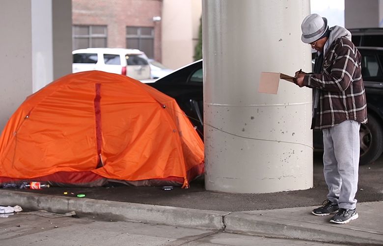Washington state homeless numbers grew last year | The Seattle Times