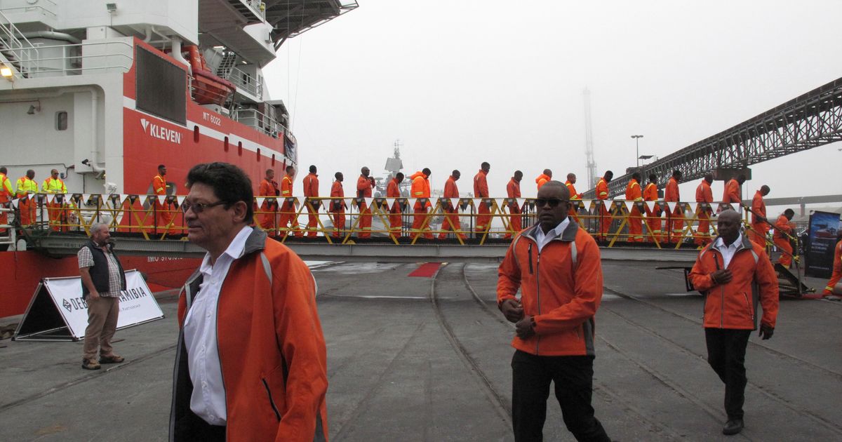 De Beers launches diamond exploration vessel off Namibia | The Seattle ...
