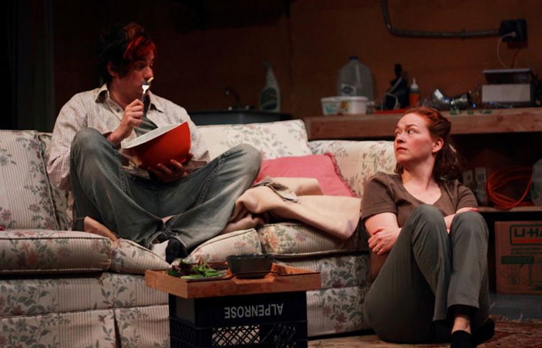 Review: Strong cast lifts the family pathos in ‘Downstairs’ at ACT ...