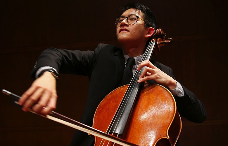 He conducted at 3 and now he’s playing with Seattle Symphony: Cellist ...