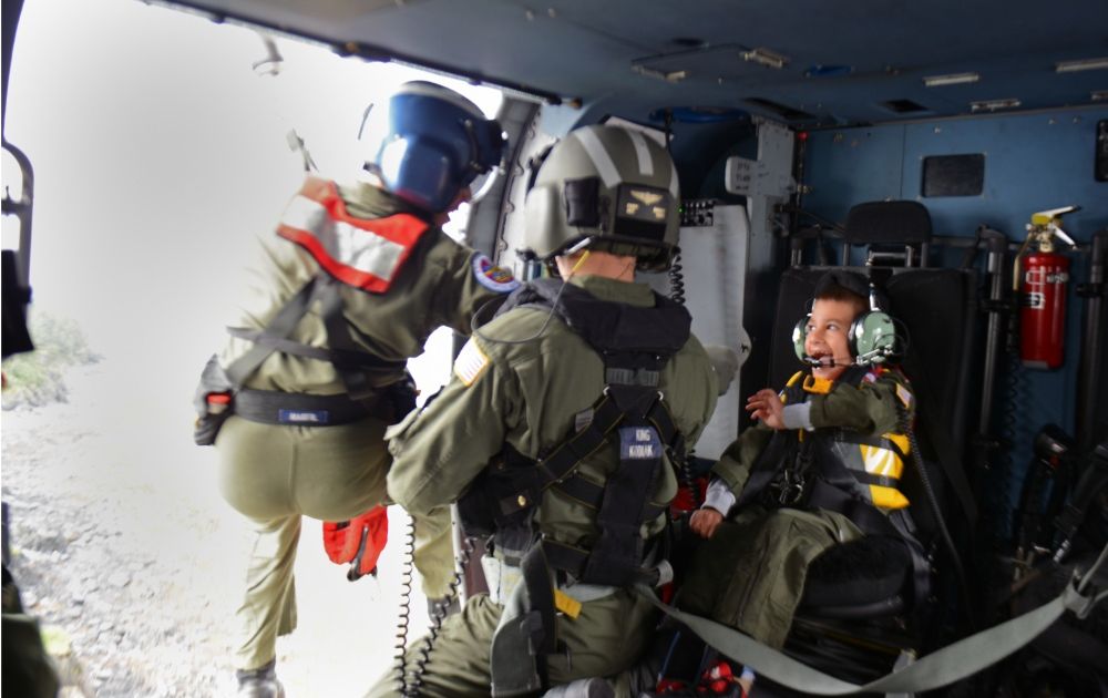8-year-old Washington boy becomes honorary rescue swimmer in Alaska ...