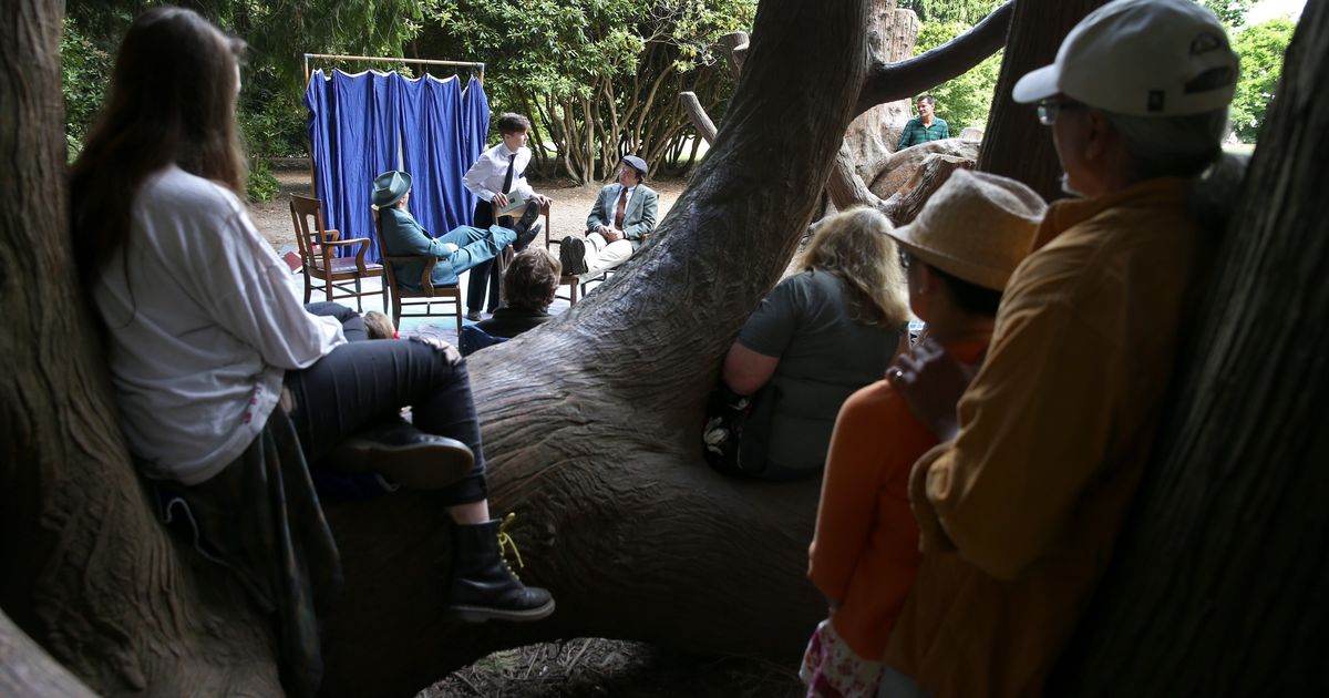 ‘Hamlet’ takes to the trees | The Seattle Times