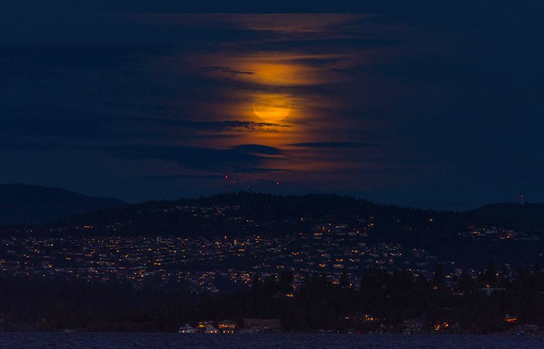 Reader’s Lens | Moon shadow | The Seattle Times