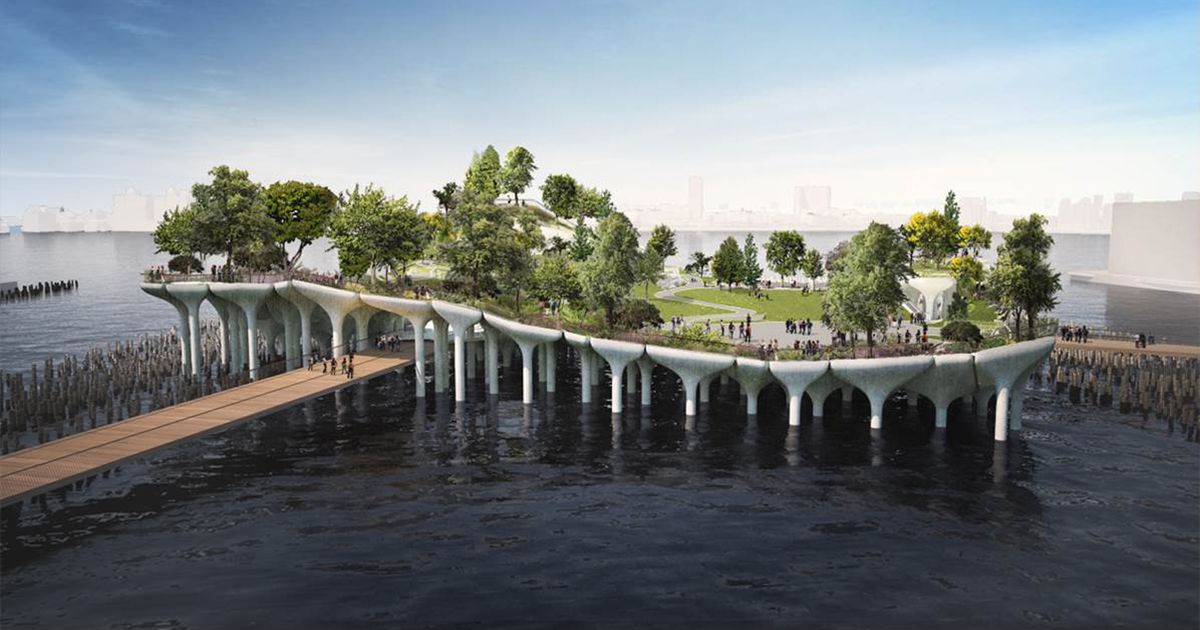 Futuristic NY pier project pits billionaire vs billionaire | The ...