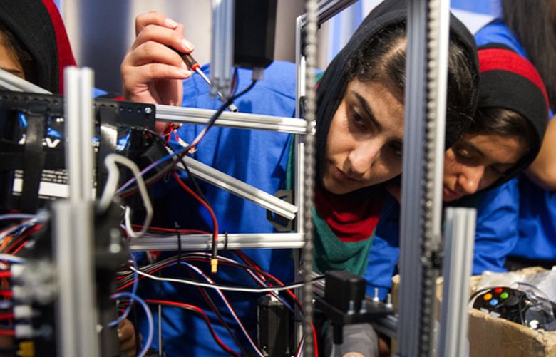 Afghan girls robotics team to compete after visa obstacles | The ...