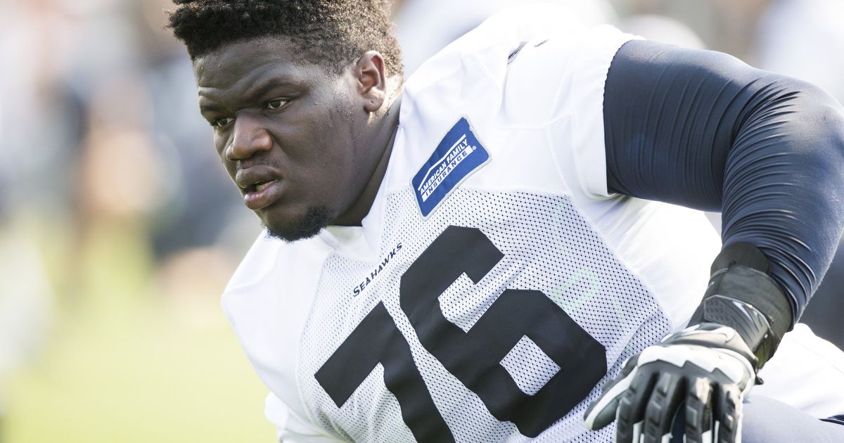 Germain Ifedi says all is good with Frank Clark following training camp ...