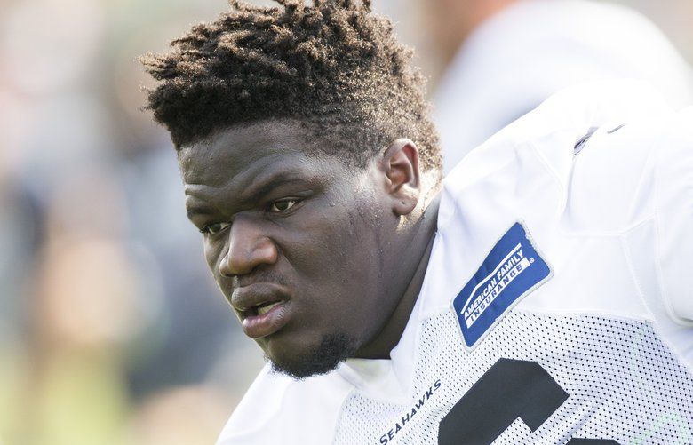 Seahawks offensive tackle Germain Ifedi returns to practice after fight ...