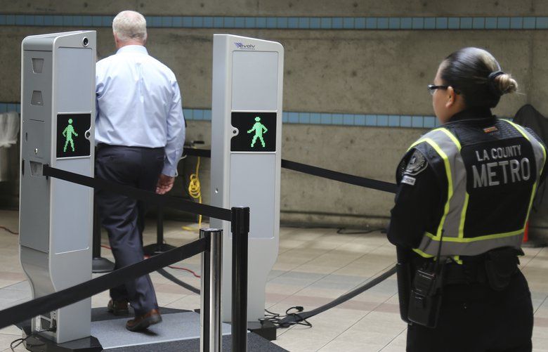 Body scanners being piloted in Los Angeles subway system | The Seattle ...