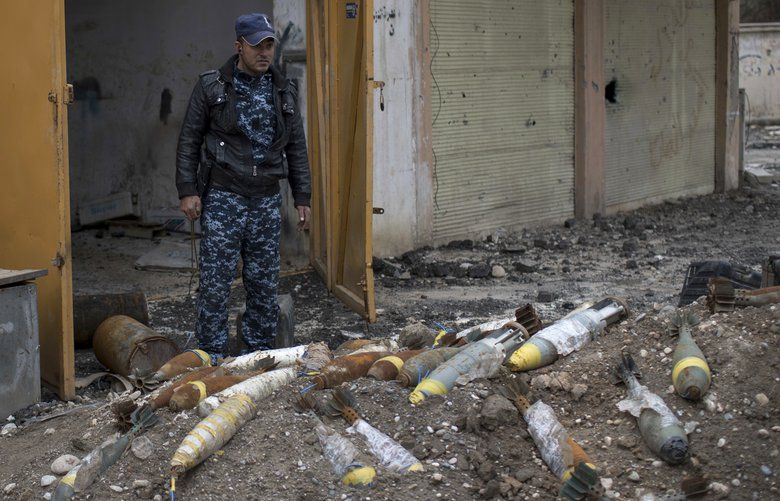 Clearing Iraqi cities of explosives may take decades — with U.S ...