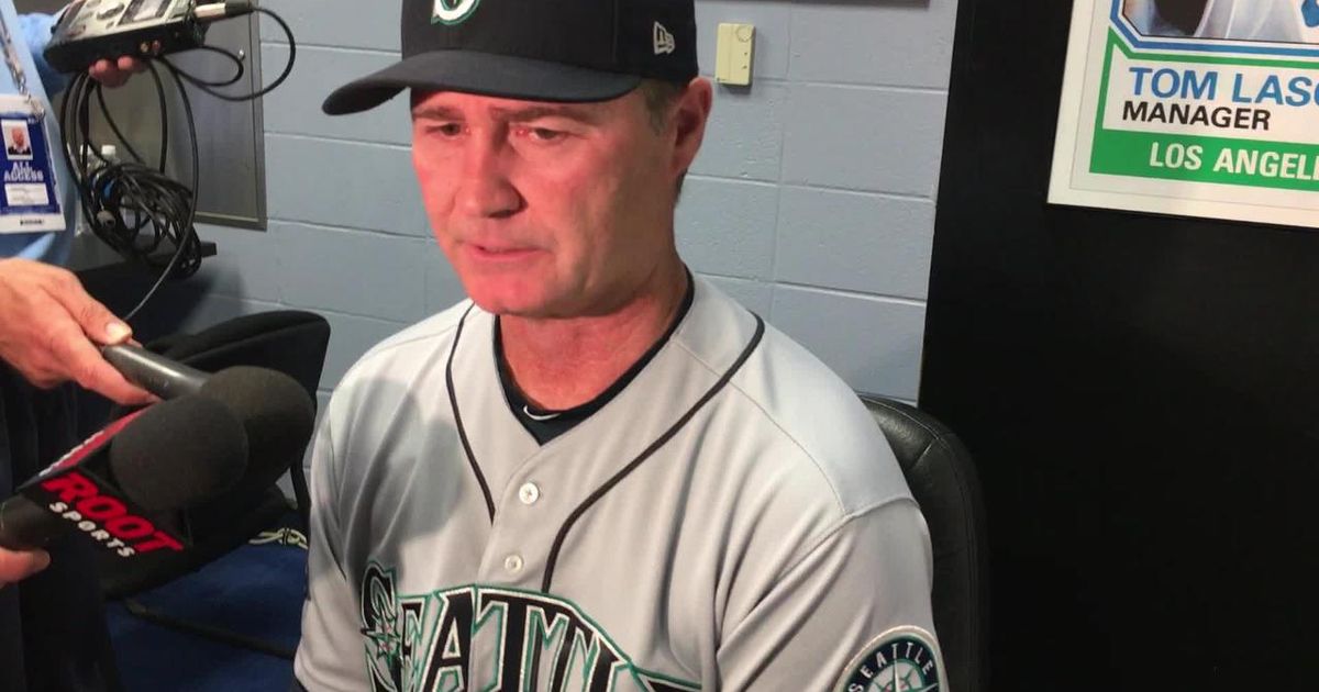 Mariners manager Scott Servais discusses his team’s 6-4 loss to the ...
