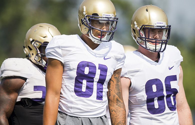 Washington receiver Brayden Lenius is back, and maybe better than ever ...