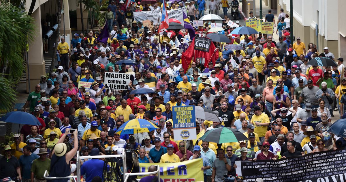 Hundreds of Puerto Ricans protest, decry austerity measures | The ...