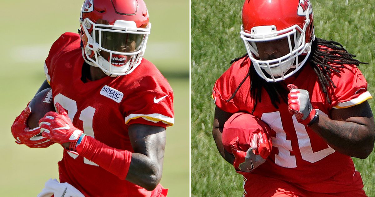 Chiefs wide receivers focus of attention in training camp | The Seattle ...