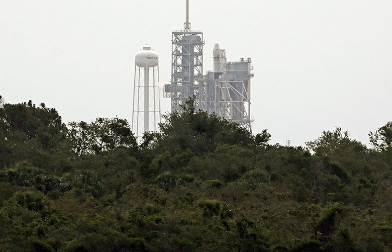 New generation of giant rockets gets set to blast off | The Seattle Times