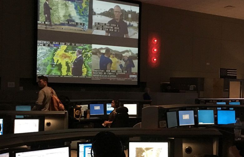 ‘Hell’s breaking loose’: A 911 center under siege by Harvey | The ...