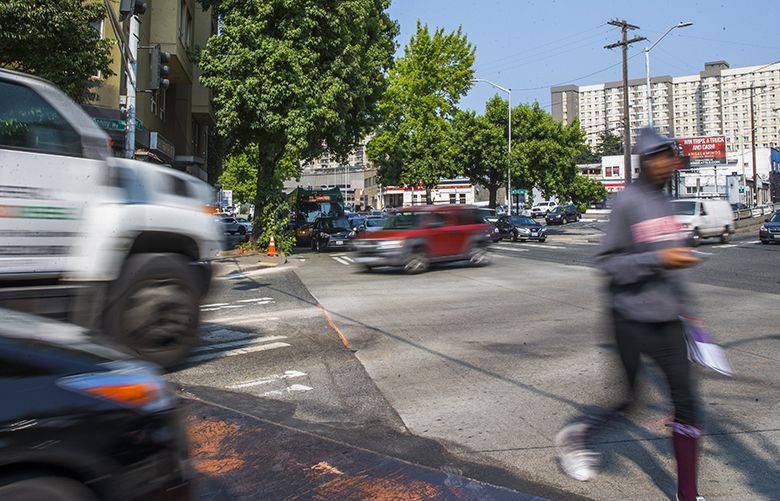The most dangerous intersections in Seattle for bicyclists and pedestrians | The Seattle Times