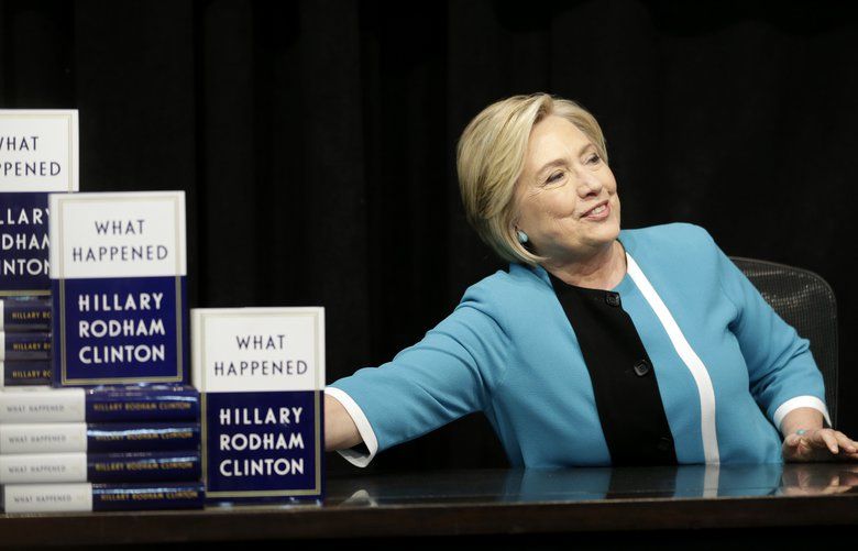 Hillary Clinton to visit Seattle on book tour | The Seattle Times