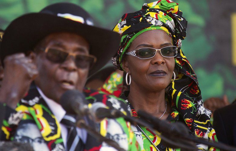 Zimbabwe’s first lady denies assault, says she was attacked | The ...