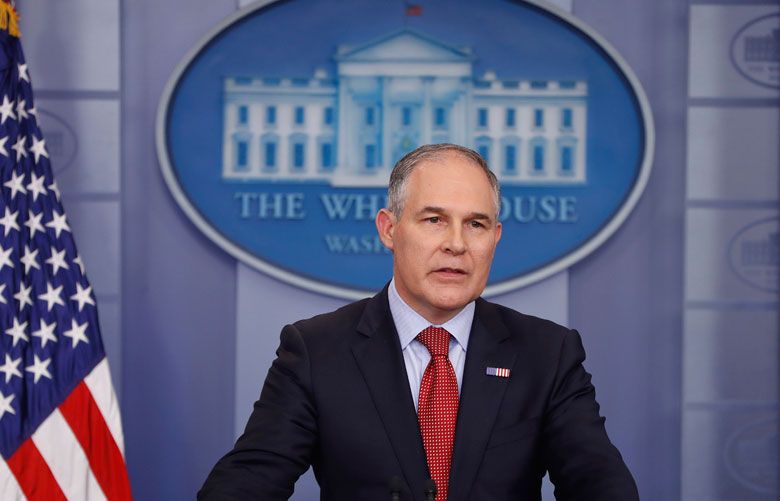 Discussing climate change now is ‘insensitive’? Our EPA chief is a ...
