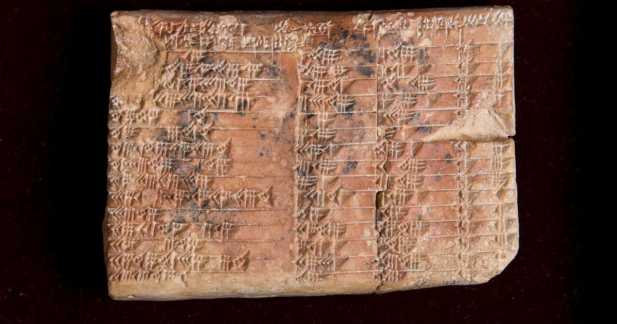 Hints of trigonometry found on 3,700-Year-Old Babylonian tablet | The ...