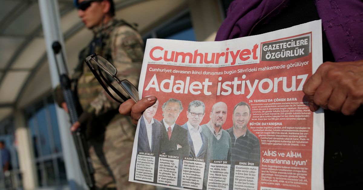 Rights group: Turkey newspaper trial a ‘mockery of justice’ | The ...