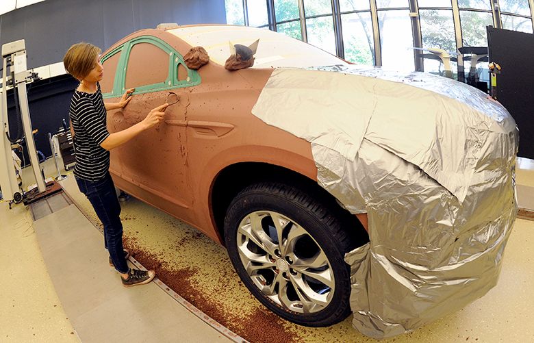 In a high-tech world, car designers still rely on clay | The Seattle Times