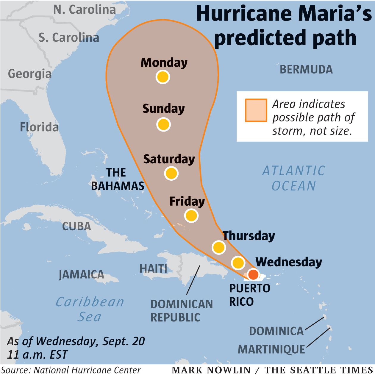 Maria destroys homes, triggers flooding in Puerto Rico | The Seattle Times