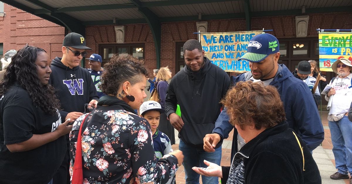 Michael Bennett’s younger brother and Nikkita Oliver lead Black Lives ...