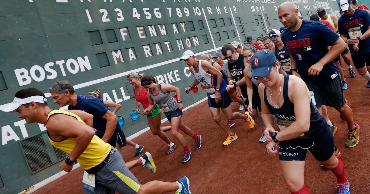 Boston’s new home run: Marathon held inside Fenway Park | The Seattle Times