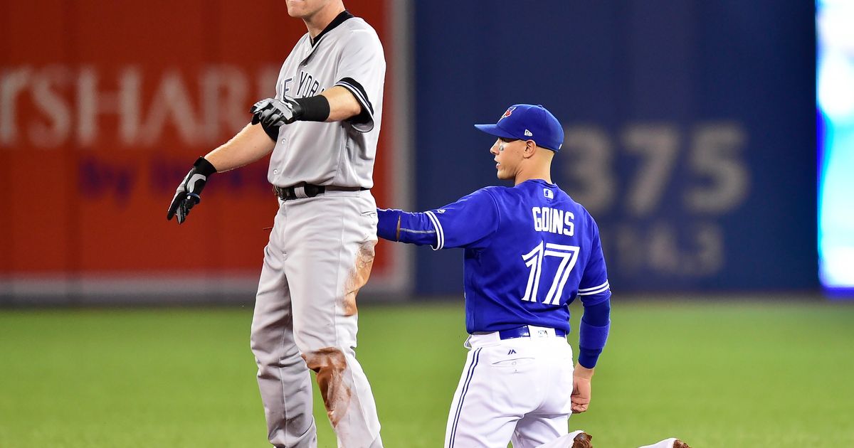 Gotcha! Jays’ Goins gets Todd Frazier with hidden-ball trick | The ...
