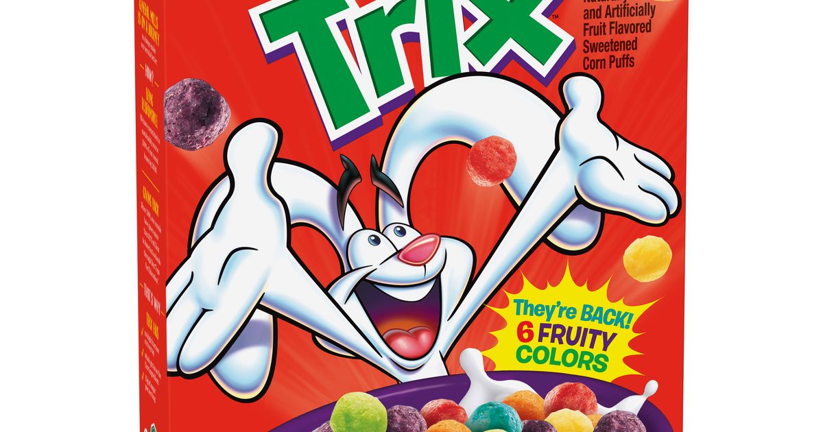 Original Trix, made with artificial colors, is coming back | The ...