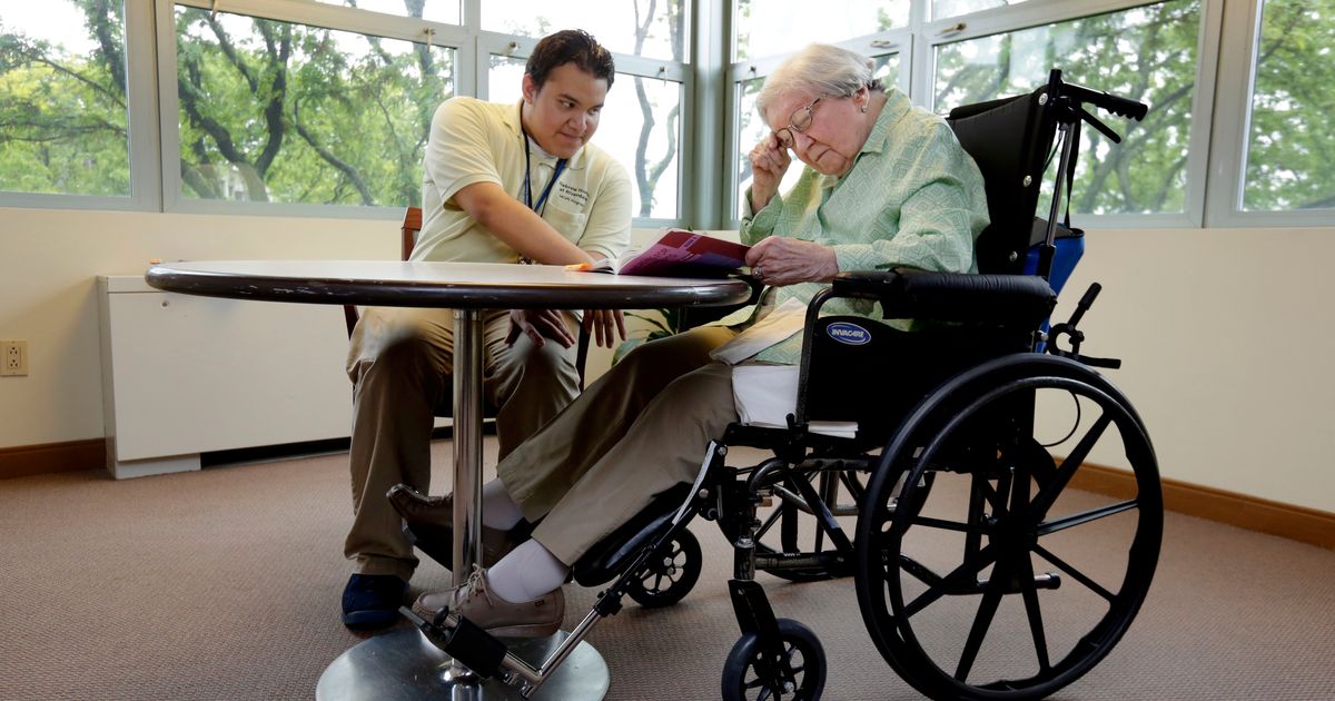 A nursing home’s high school teaches lessons on life | The Seattle Times