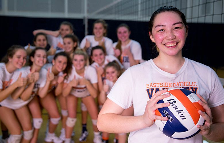 Only one word can sum up play of Eastside Catholic volleyball player ...