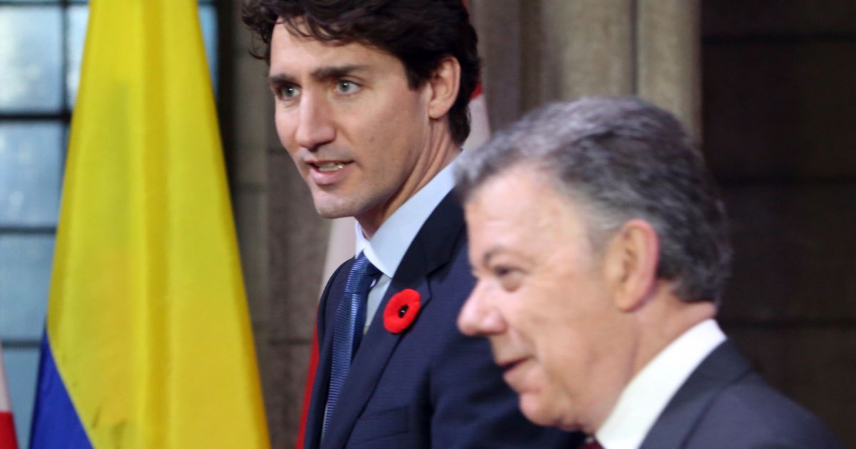 Colombia leader thanks Canadians for supporting peace effort | The ...