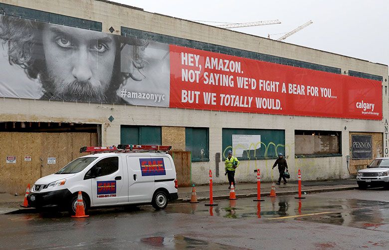 Cities crank up publicity stunts as Amazon’s HQ2 bid deadline arrives ...