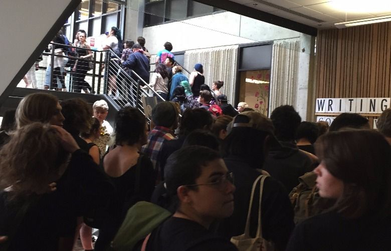 80 Evergreen protesters sanctioned for breaking student-conduct code ...