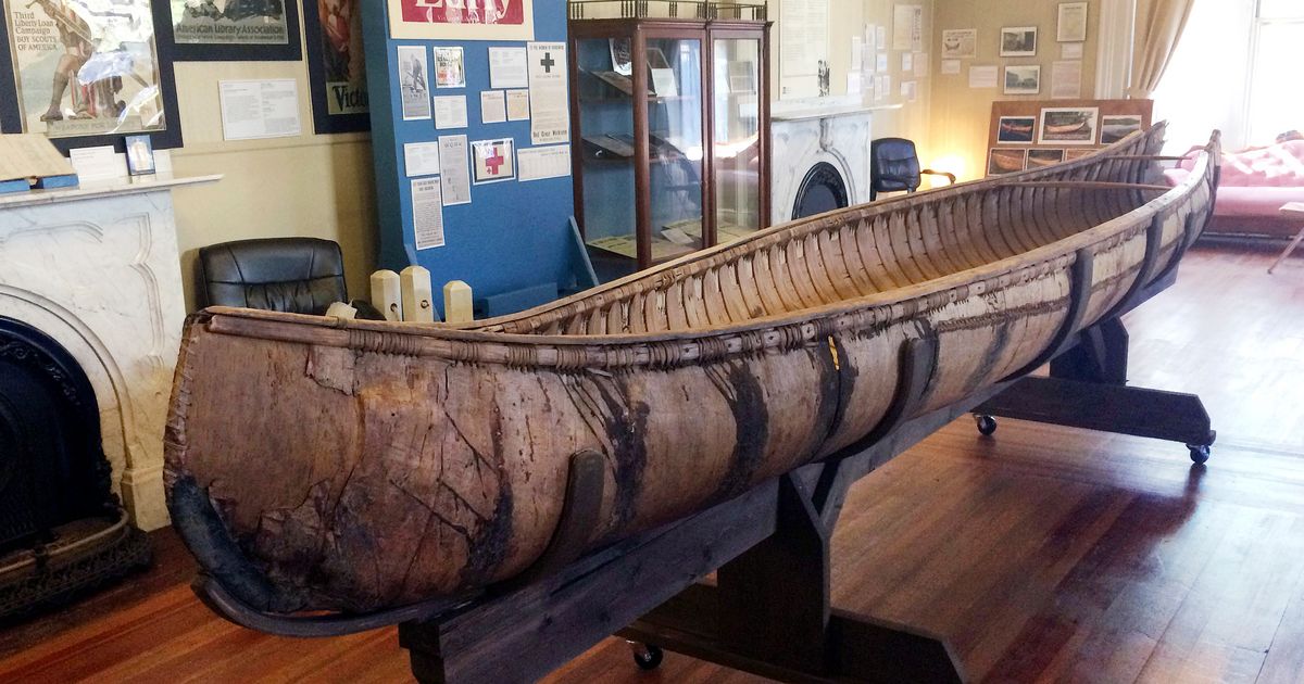 1 of oldest Native American birch-bark canoes now on display | The ...