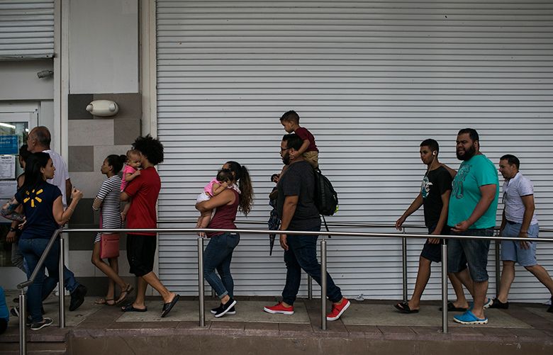A desperate, daily search for water in Puerto Rico | The Seattle Times