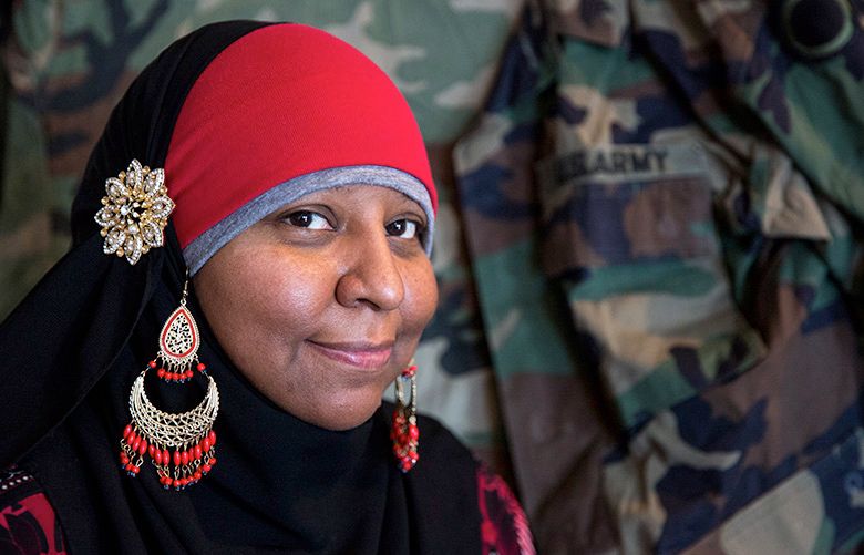 Muslim-American veteran, raised in Tacoma, defends her faith and her ...