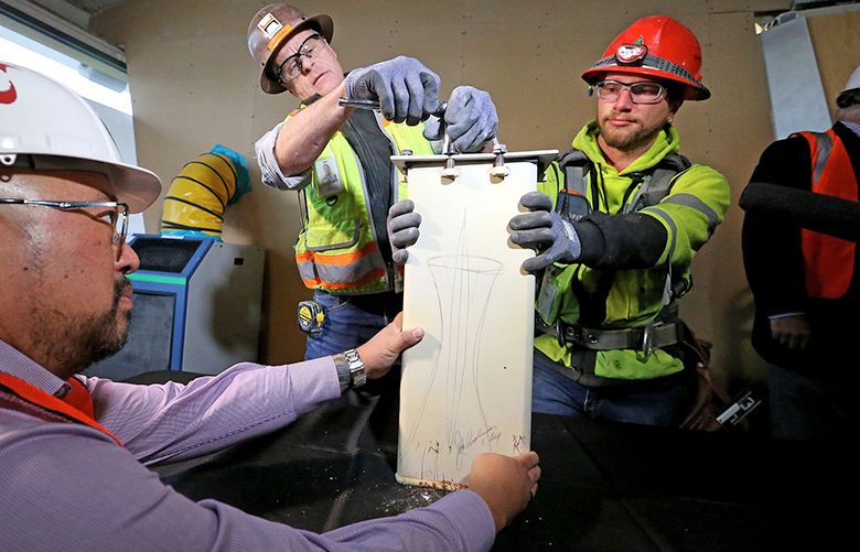 1982 Space Needle time capsule opened … Can you guess what was inside ...