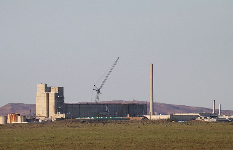 Nuclear sludge at Hanford put in safer storage | The Seattle Times