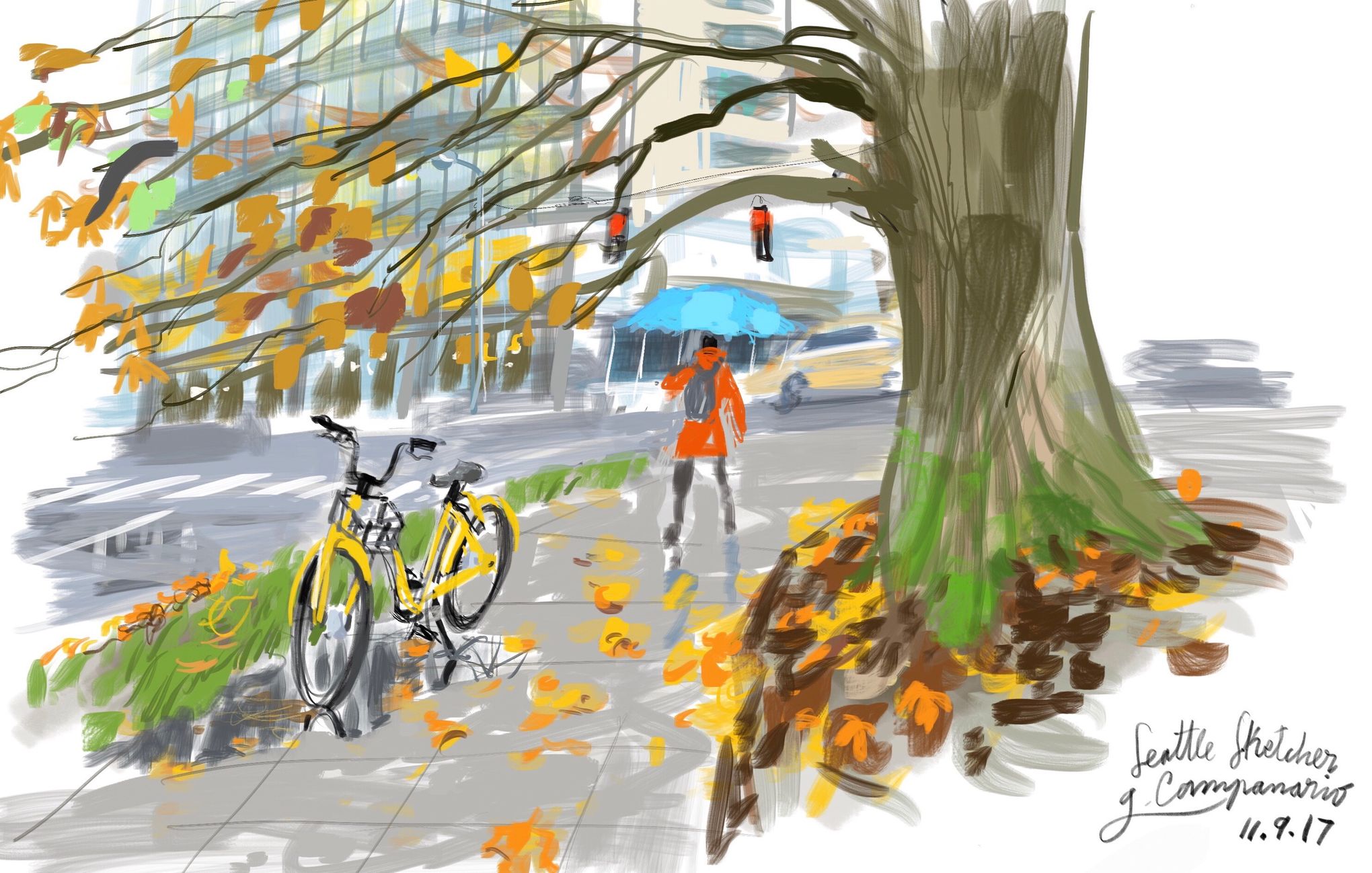 In Seattle, bike-share bicycles are getting scattered like autumn ...